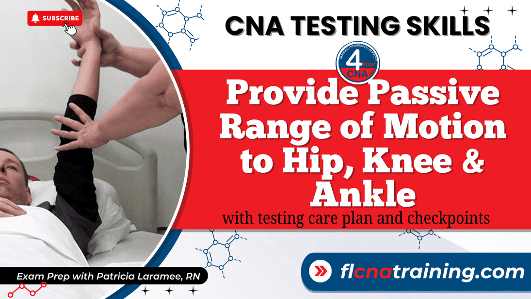 Range of Motion - Hip, Knee & Ankle - 4YourCNA
